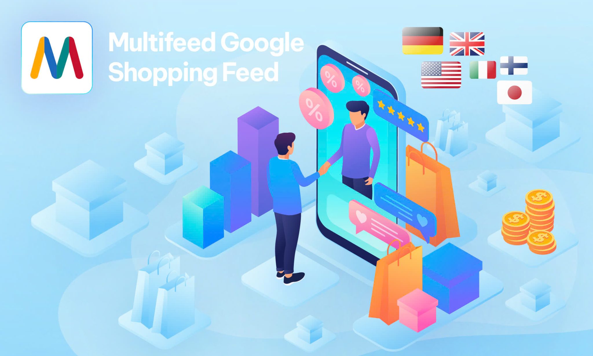 Multifeed Google Shopping Feed App – WoolyTech